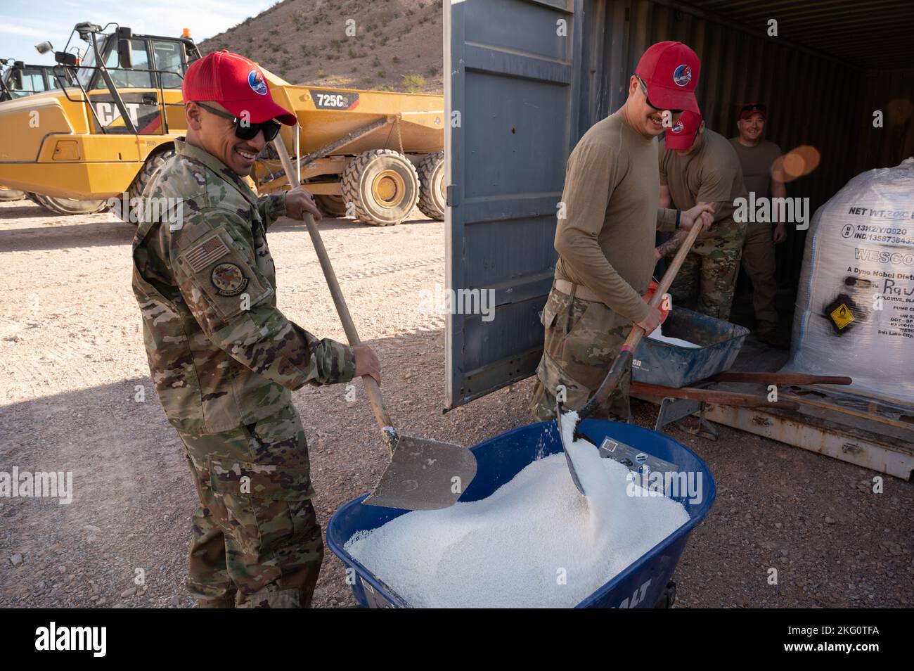 Airmen from the 820th Rapid Engineer Deployable Heavy Operational ...