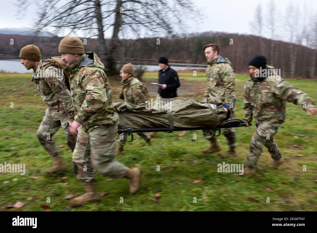 Tactical combat casualty care tccc field training exercise hi-res stock ...