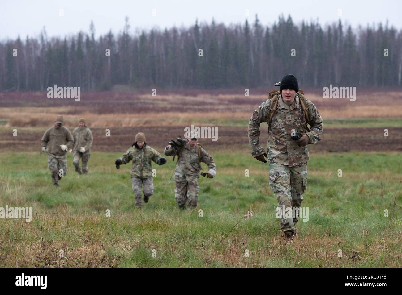 U.S. Air Force Tech. Sgt. David Dillow, right, a physical medicine ...