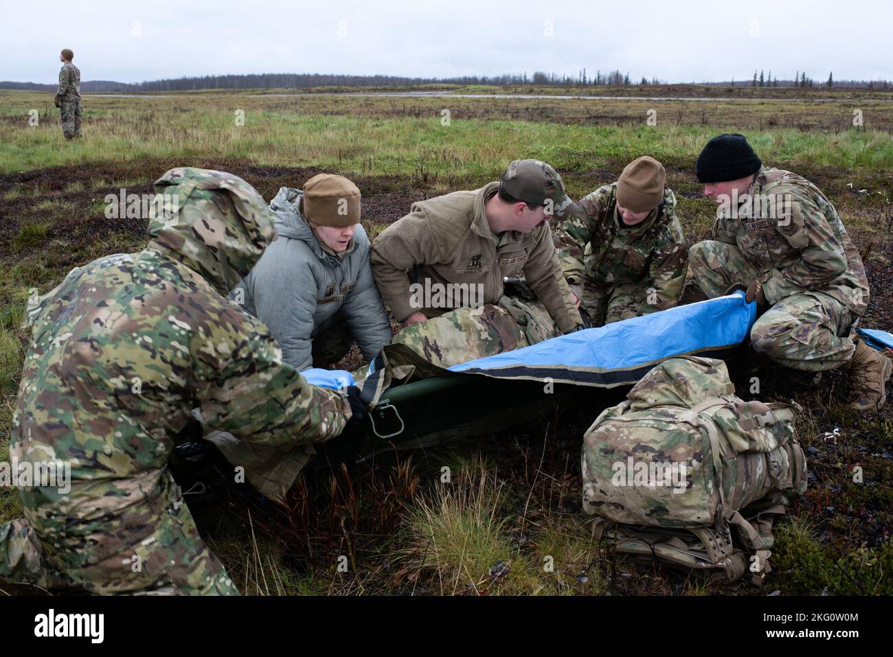U.S. Airmen from across the 673d Medical Group render tactical combat ...