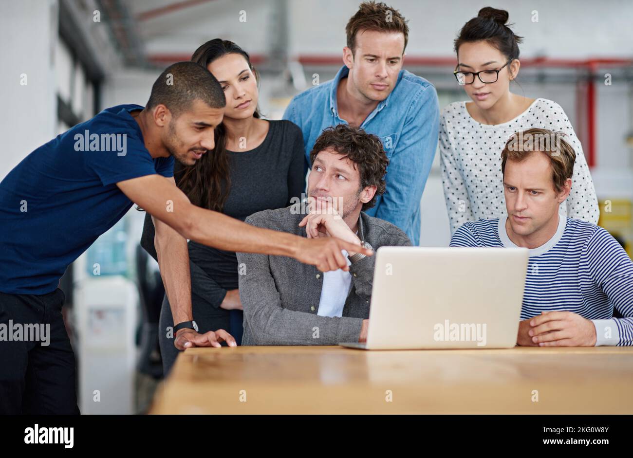 The creativity is flowing in this boardroom. a group of colleagues ...