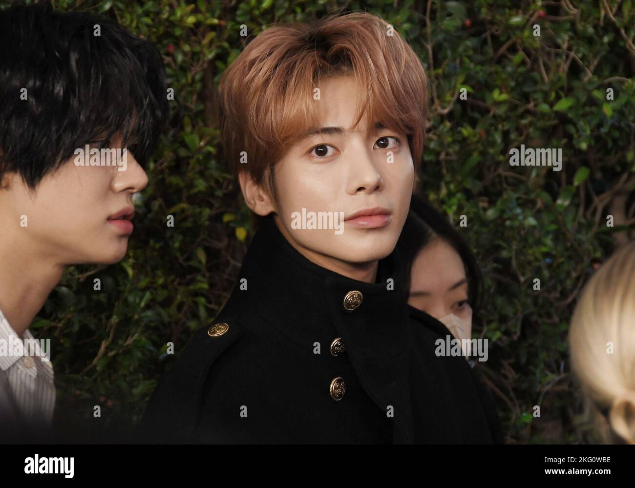 Los Angeles, USA. 20th Nov, 2022. TOMORROW X TOGETHER aka TXT - Taehyun arrives at the 2022 ...