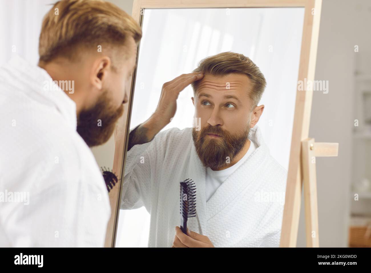 Combing Your Hair Men