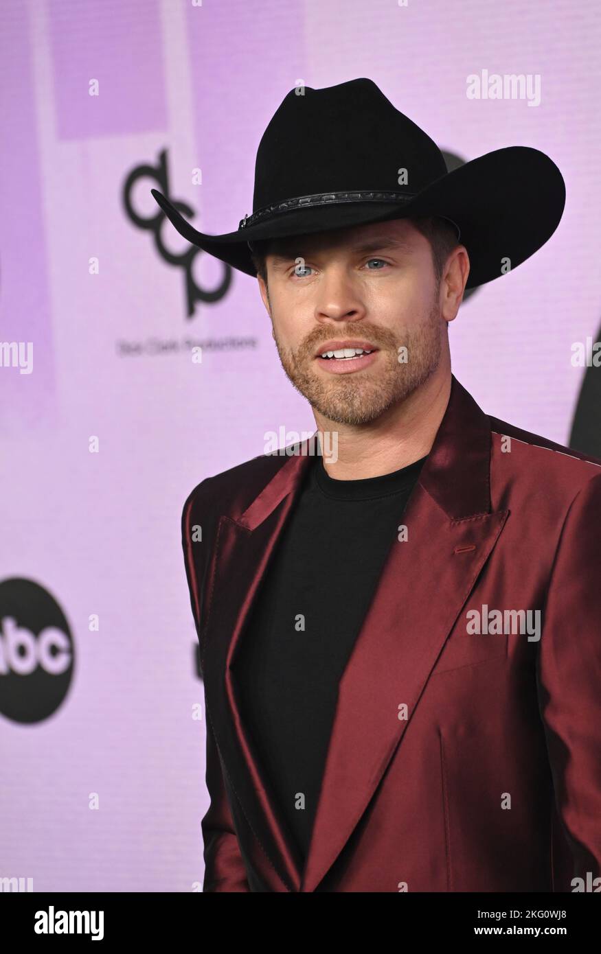 Los Angeles, USA. 20th Nov, 2022. Dustin Lynch at the 2022 American ...