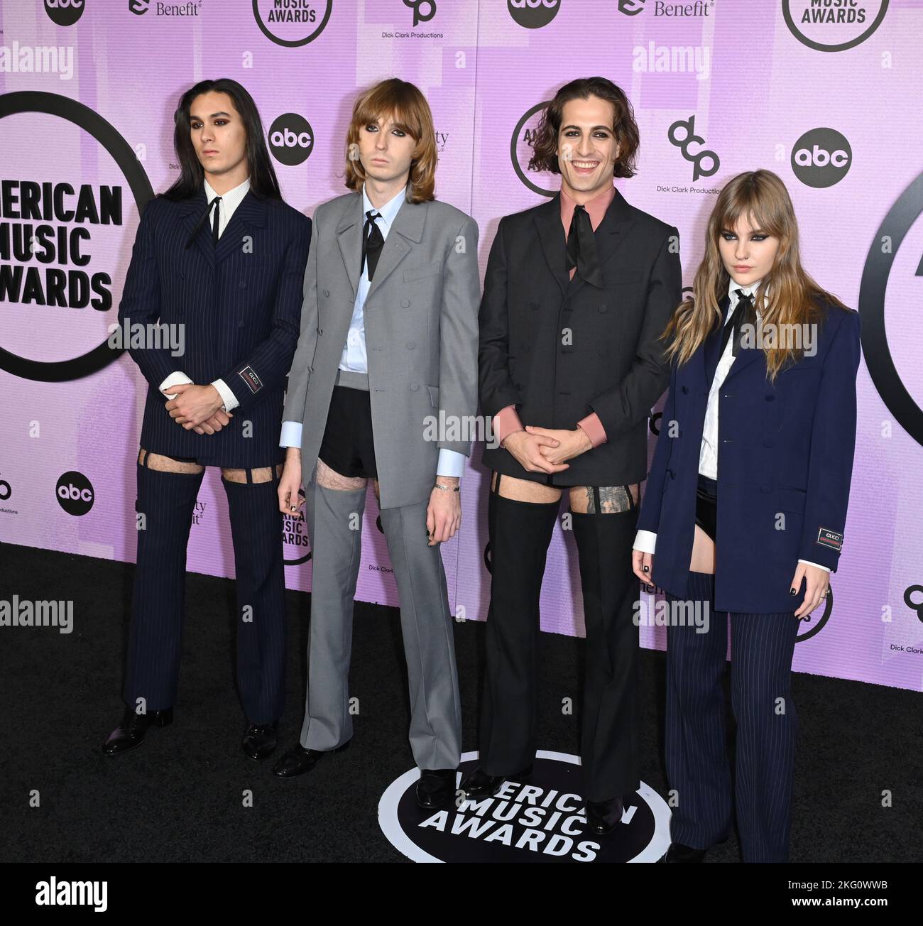 Los Angeles, USA. 20th Nov, 2022. Maneskin at the 2022 American Music ...
