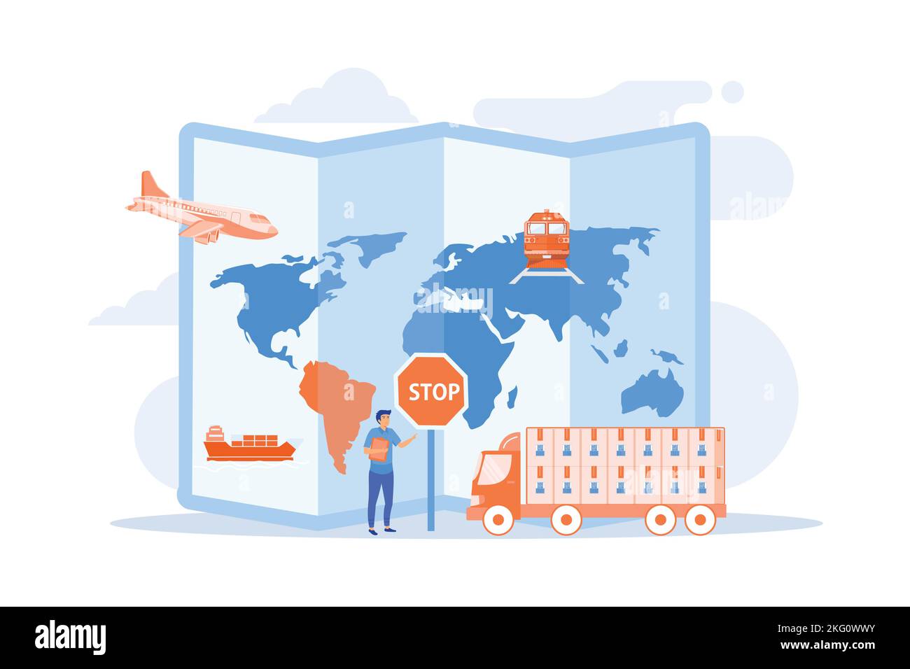 Importation Stock Vector Images - Alamy