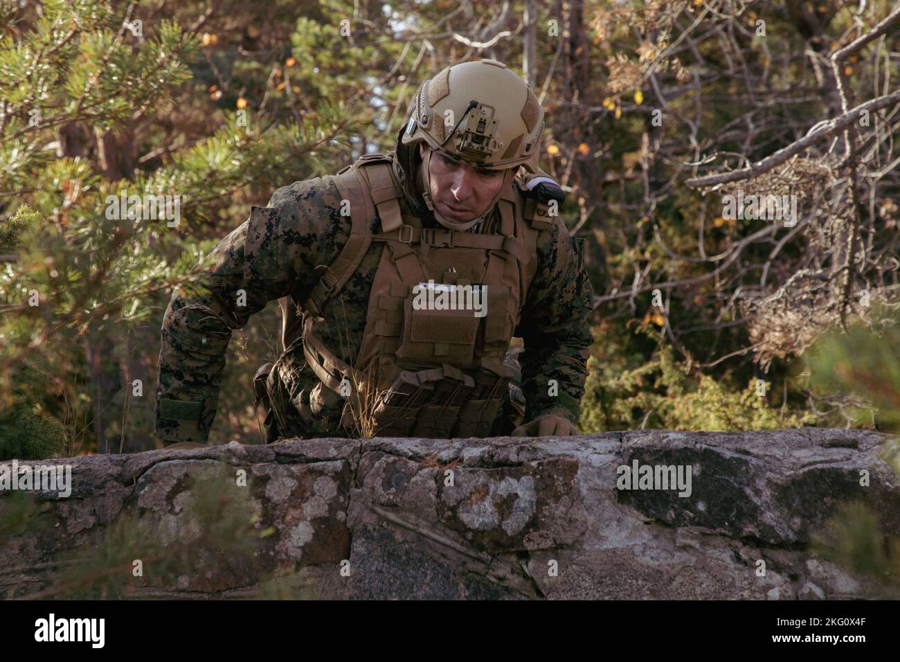 U.S. Marine Corps Staff Sgt. Jacob Lipham, an explosive ordnance ...