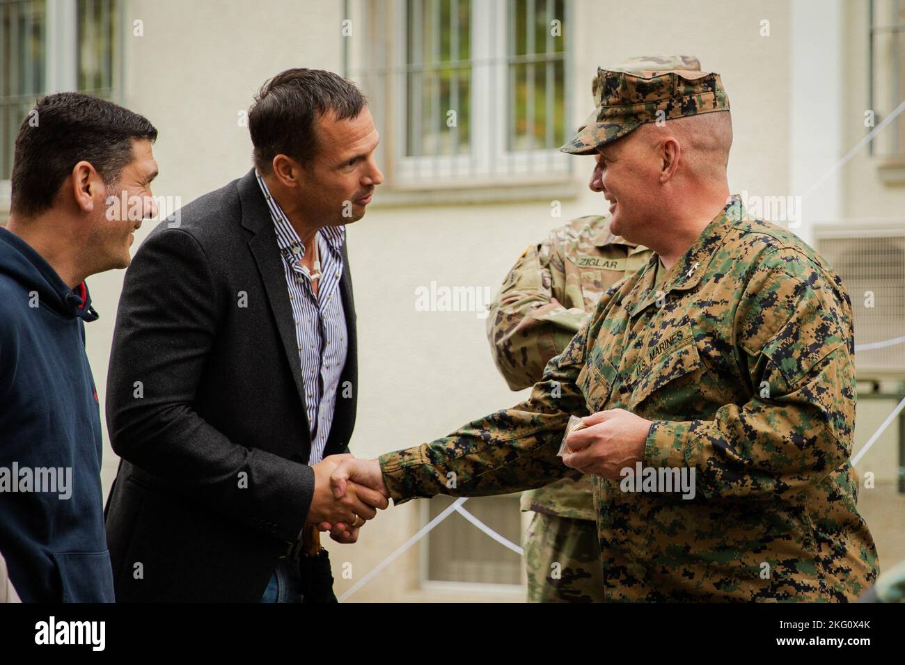 U.S. Marine Corps Maj. Gen Tracy W. King, commander of U.S. Marine ...