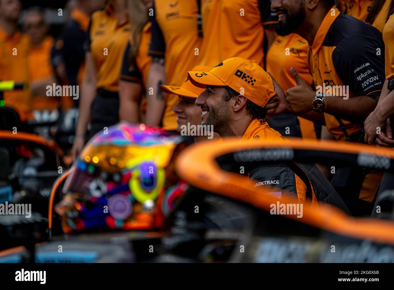 Abu Dhabi, United Arab Emirates, 20th Nov 2022, Daniel Ricciardo, from ...