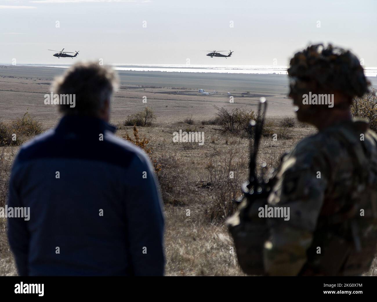 CBS News correspondent Charlie D’Agata visits 2nd Brigade Combat Team ...