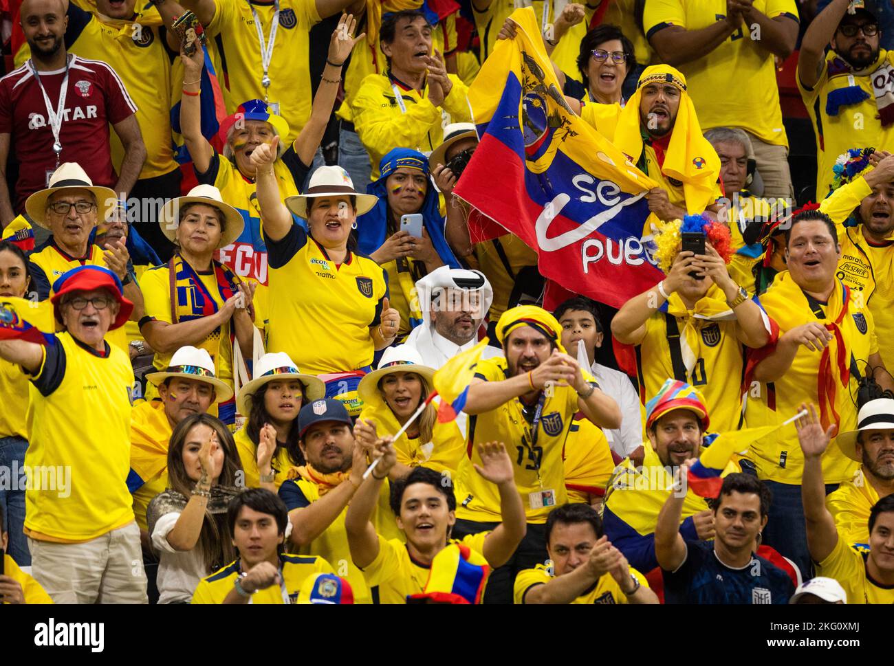 Doha, Qatar. 20th Nov, 2022. Qatar - Ecuador World Cup 2022 in Qatar ...