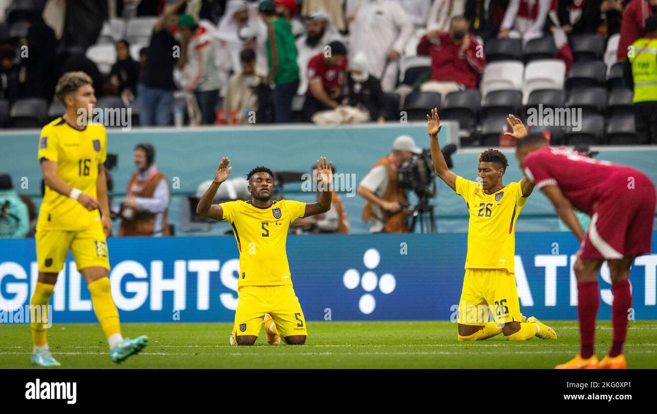Doha, Qatar. 20th Nov, 2022. or 20.11.2022 Jose CIFUENTES (Ecu), Kevin ...