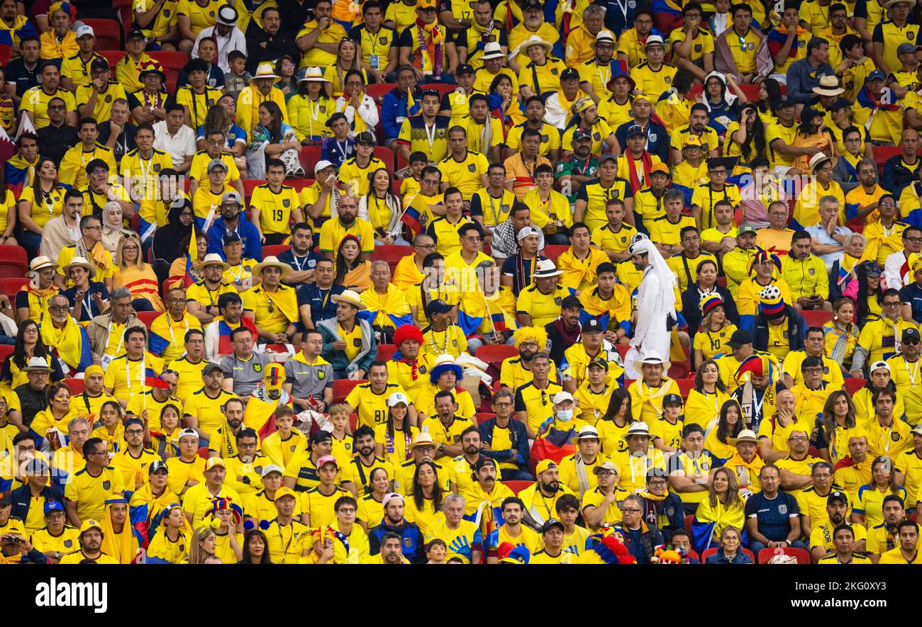 Doha, Qatar. 20th Nov, 2022. Qatar - Ecuador World Cup 2022 in Qatar ...