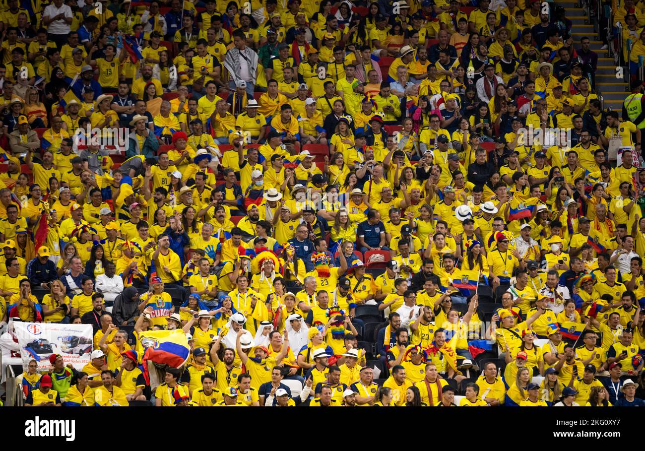 Doha, Qatar. 20th Nov, 2022. Qatar - Ecuador World Cup 2022 in Qatar ...