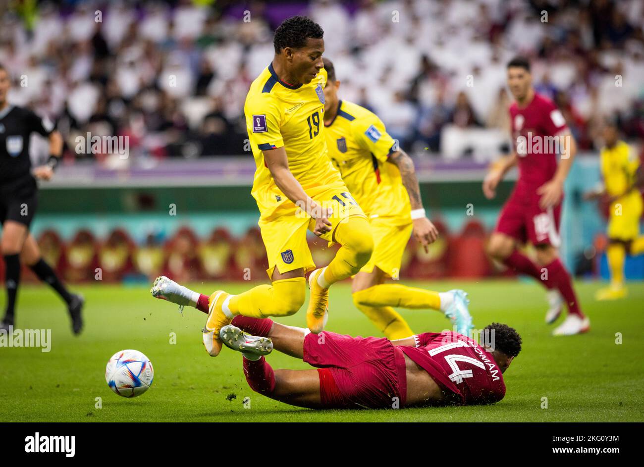 Doha, Qatar. 20th Nov, 2022. or 20.11.2022 Gonzalo PLATA (Ecu), HOMAM ...