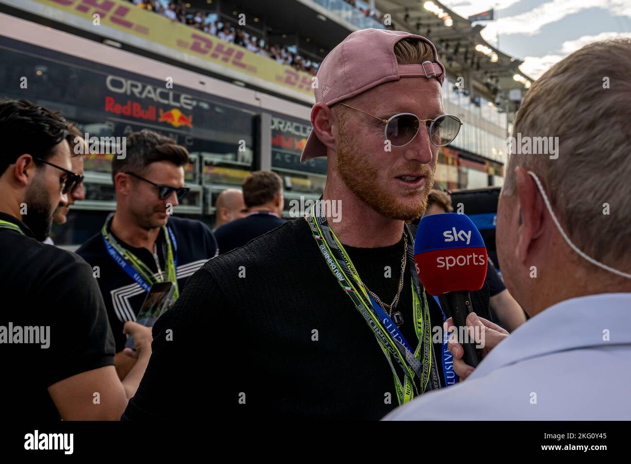Abu Dhabi, United Arab Emirates, 21st Nov 2022, Ben Stokes attending ...