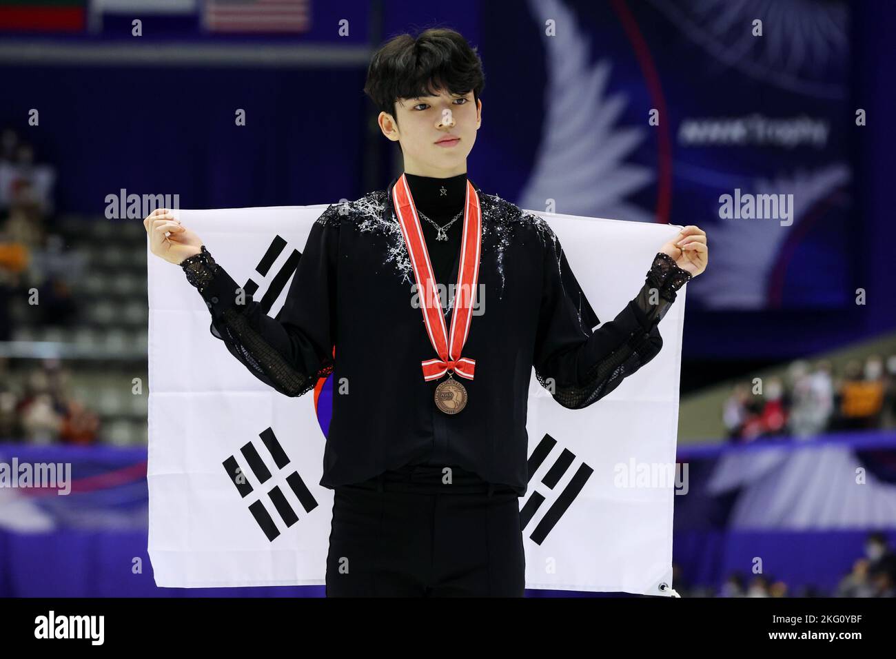 Cha Junhwan (KOR), NOVEMBER 19, 2022 - Figure Skating : ISU Grand Prix ...