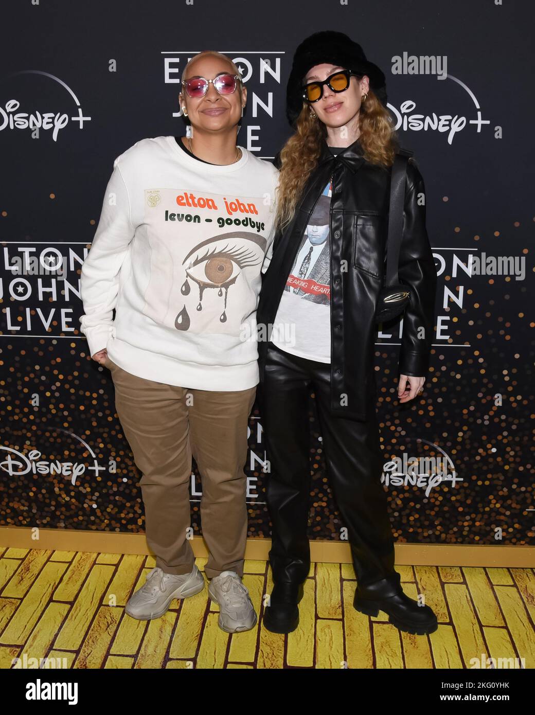 20 November 2022 - Los Angeles, California - Raven Symone and Miranda ...