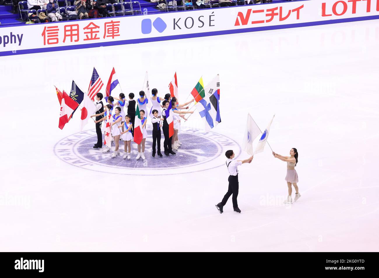 Hokkaido, Japan. 18th Nov, 2022. General view Figure Skating : ISU ...
