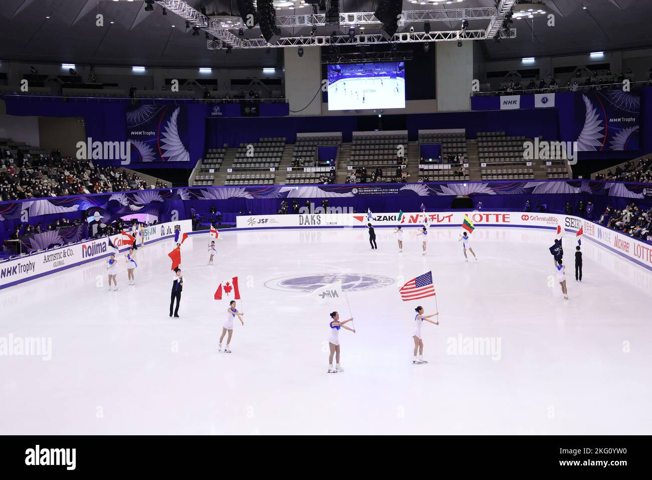 Hokkaido, Japan. 18th Nov, 2022. General view Figure Skating : ISU ...