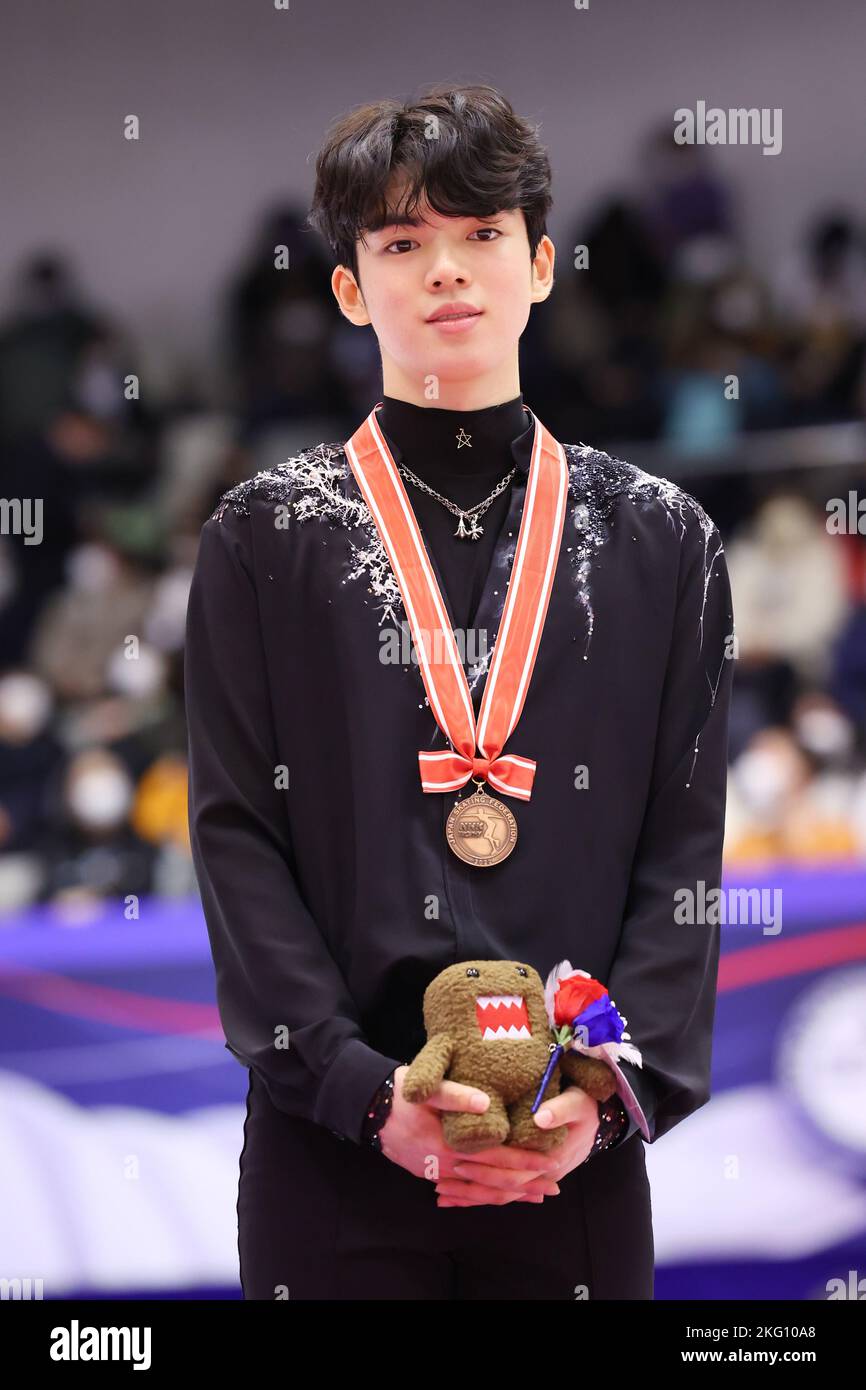 Hokkaido, Japan. 19th Nov, 2022. Cha Junhwan (KOR) Figure Skating : ISU ...
