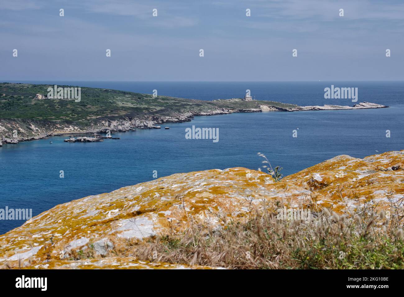 View of Capraia Island from San Nicola Island - Tremiti Islands ...