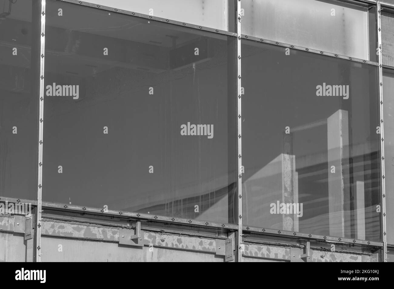 Wall to wall glazing Black and White Stock Photos & Images - Alamy