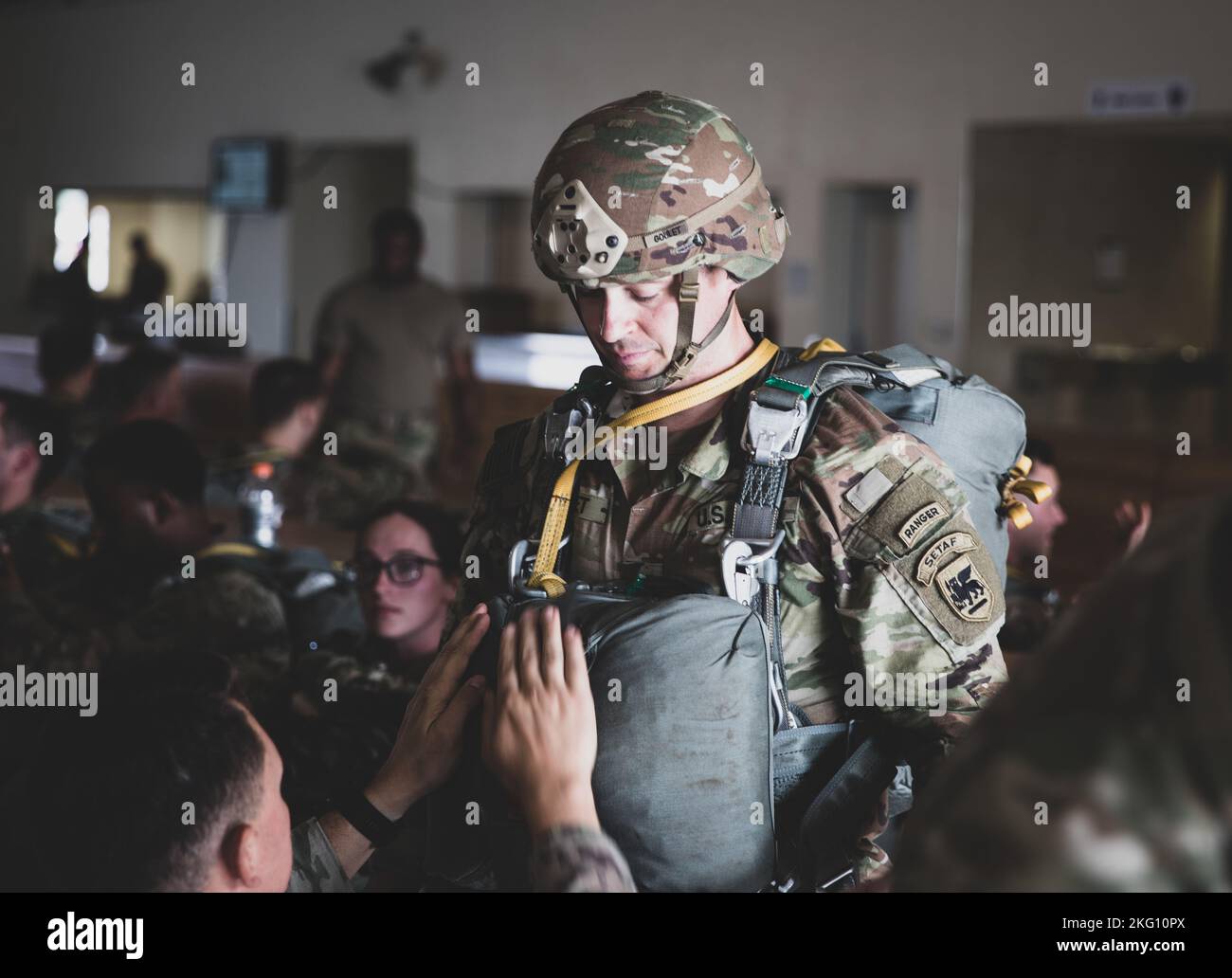 U.S. Army Maj. Ryan Goulet, assigned to U.S. Army Southern European ...