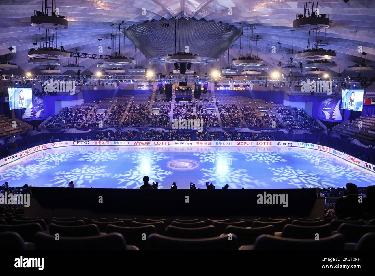 Hokkaido, Japan. 20th Nov, 2022. Makomanai Sekisui Heim Ice Arena ...