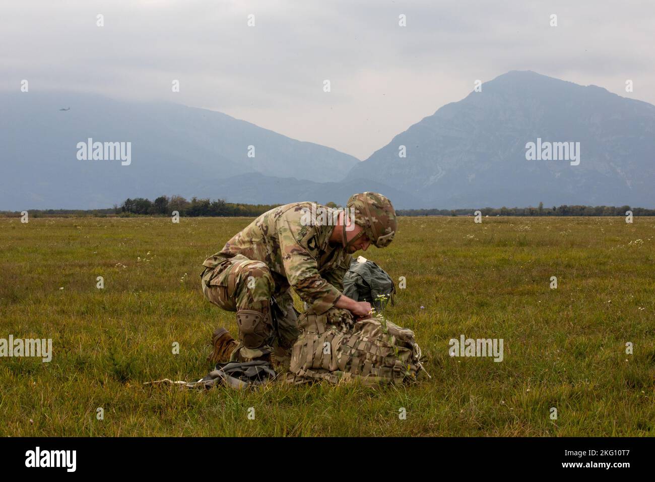 U.S. Army Maj. Ryan Goulet, U.S. Army Southern European Task Force ...