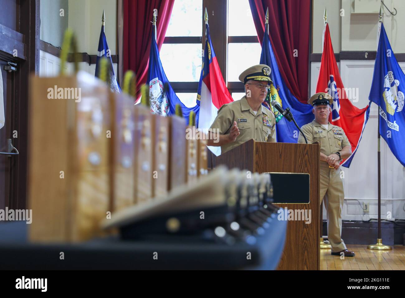 YOKOSUKA, Japan (Oct. 21, 2022) Rear Admiral Rick Seif, commander ...