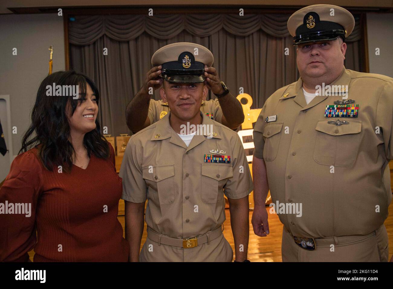 Chief Logistics Specialist Jonathan Ruelos, assigned to Commander ...