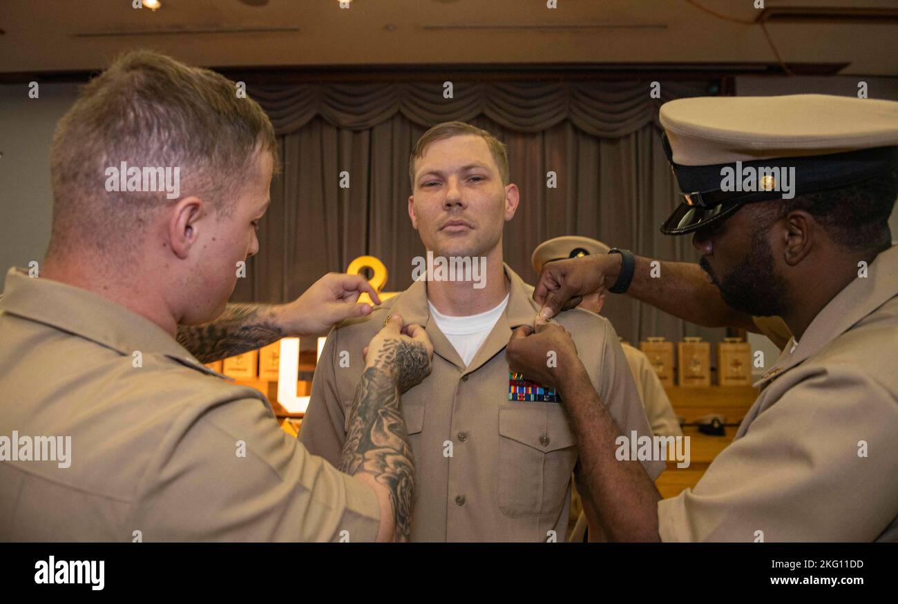 Chief Gunner’s Mate Joseph Sandman, assigned to Commander, Fleet ...