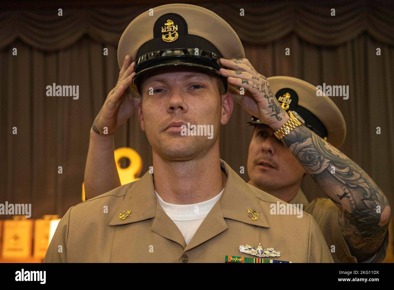 Chief Gunner’s Mate Joseph Sandman, assigned to Commander, Fleet ...