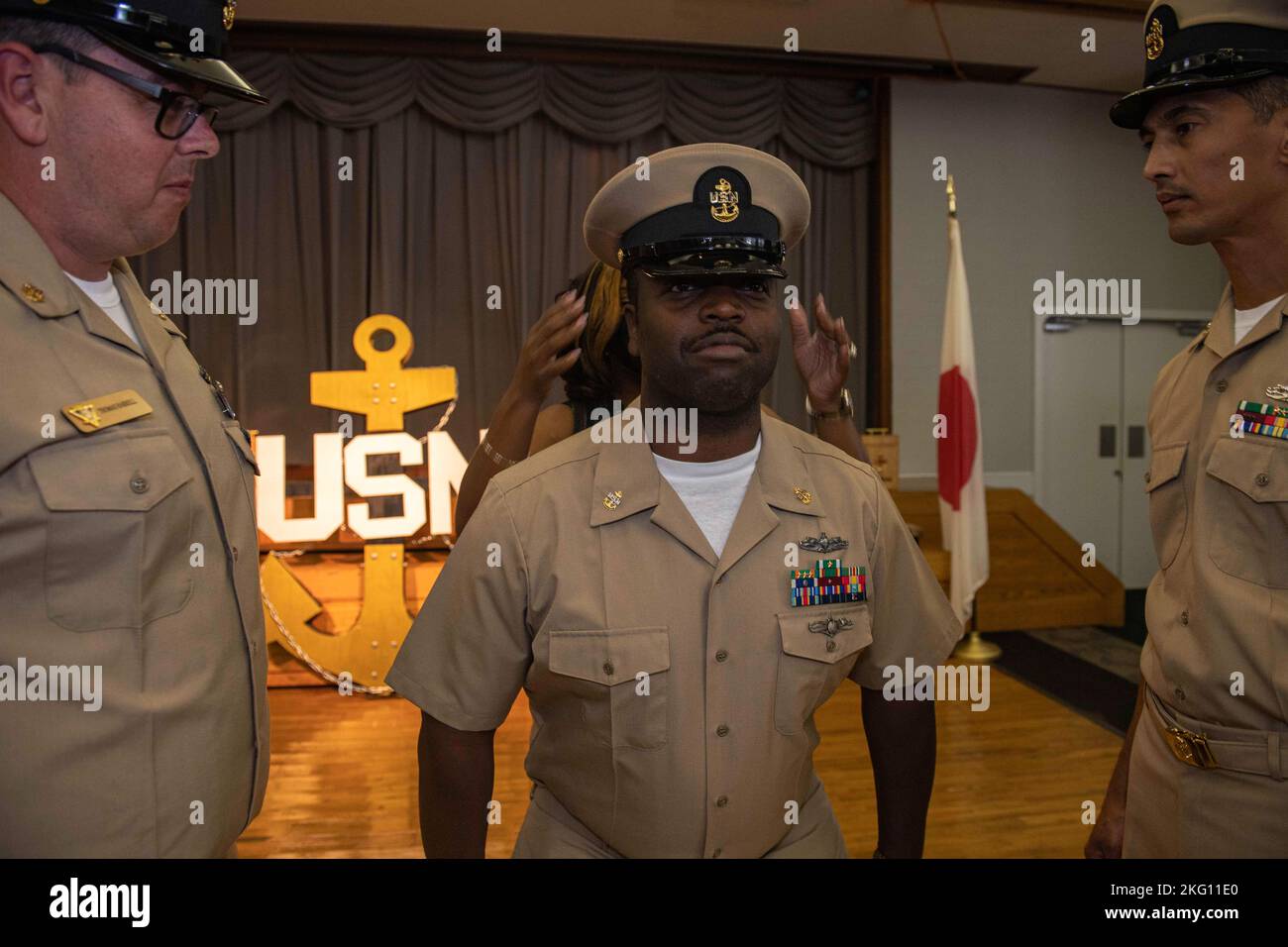 Chief Interior Communications Electrician Clinton Jordan, assigned to ...