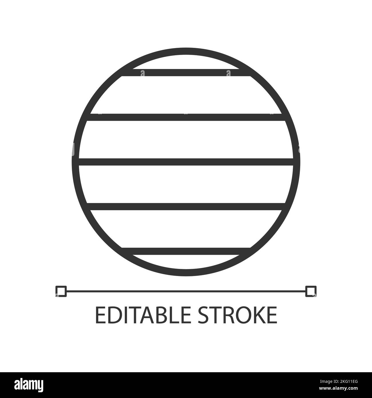 Latitude pixel perfect linear icon Stock Vector Image & Art - Alamy