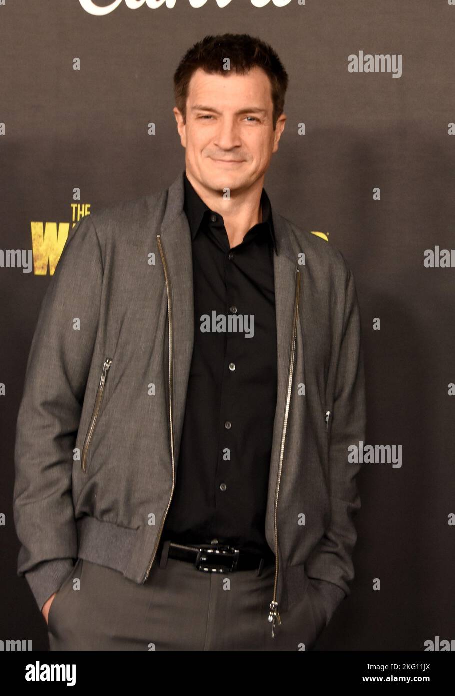 Los Angeles, California, USA 20th November 2022 Actor Nathan Fillion ...