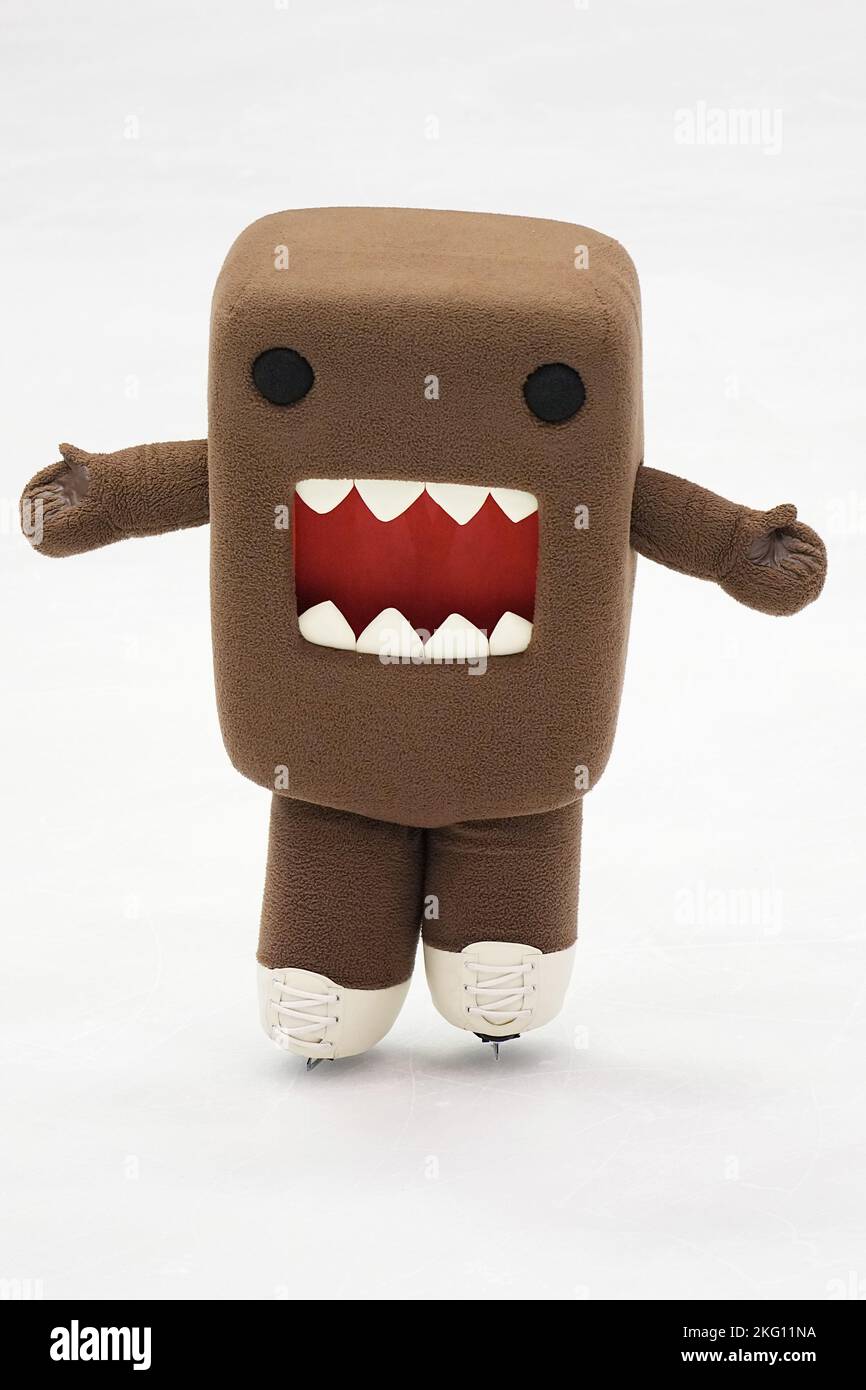 Makomanai Sekisui Heim Ice Arena, Hokkaido, Japan. 18th Nov, 2022. Domokun, NOVEMBER 18, 2022 ...