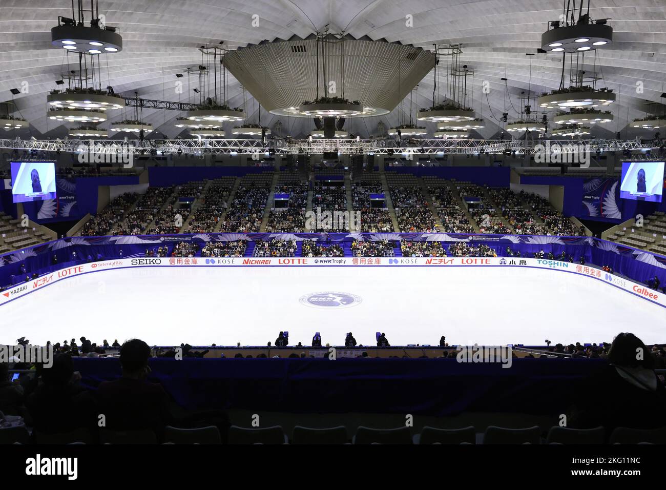 Makomanai Sekisui Heim Ice Arena, Hokkaido, Japan. 18th Nov, 2022 ...