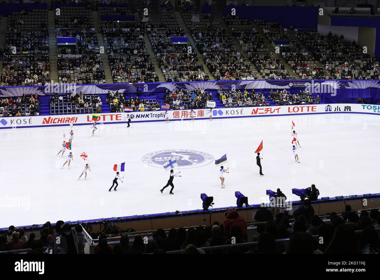Makomanai Sekisui Heim Ice Arena, Hokkaido, Japan. 18th Nov, 2022 ...