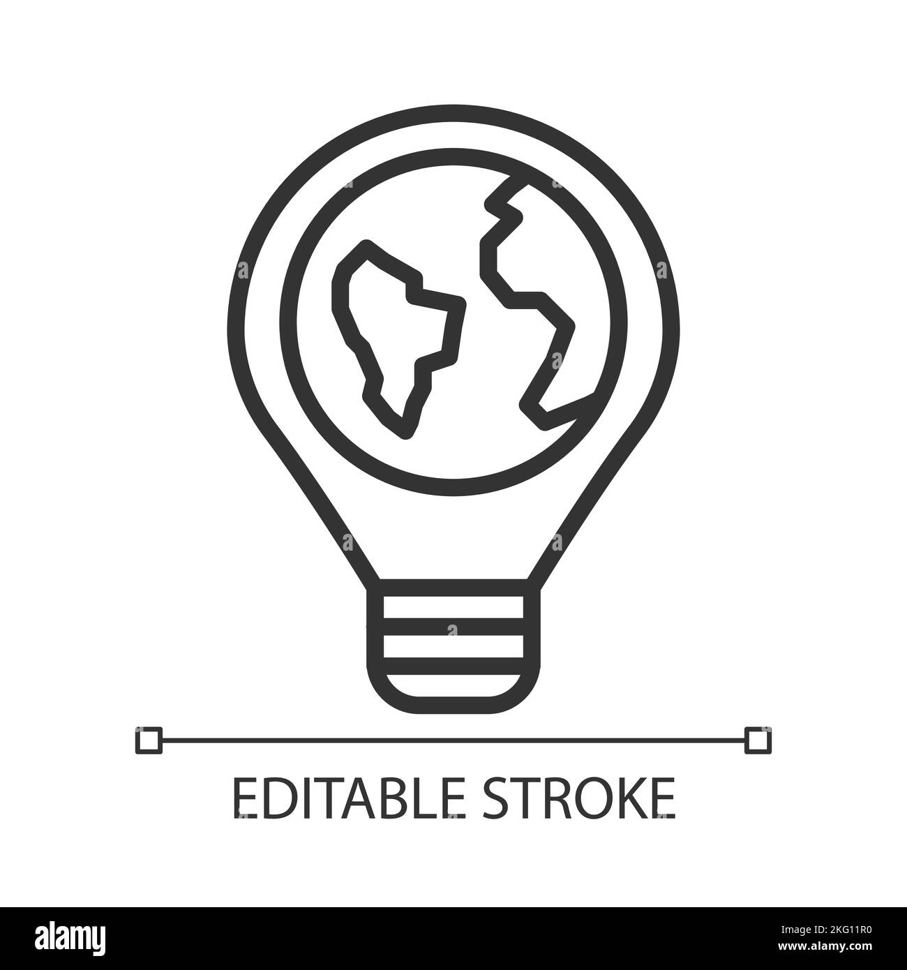 Global innovation pixel perfect linear icon Stock Vector Image & Art ... Global innovation pixel perfect linear icon Stock Vector Image & Art ...