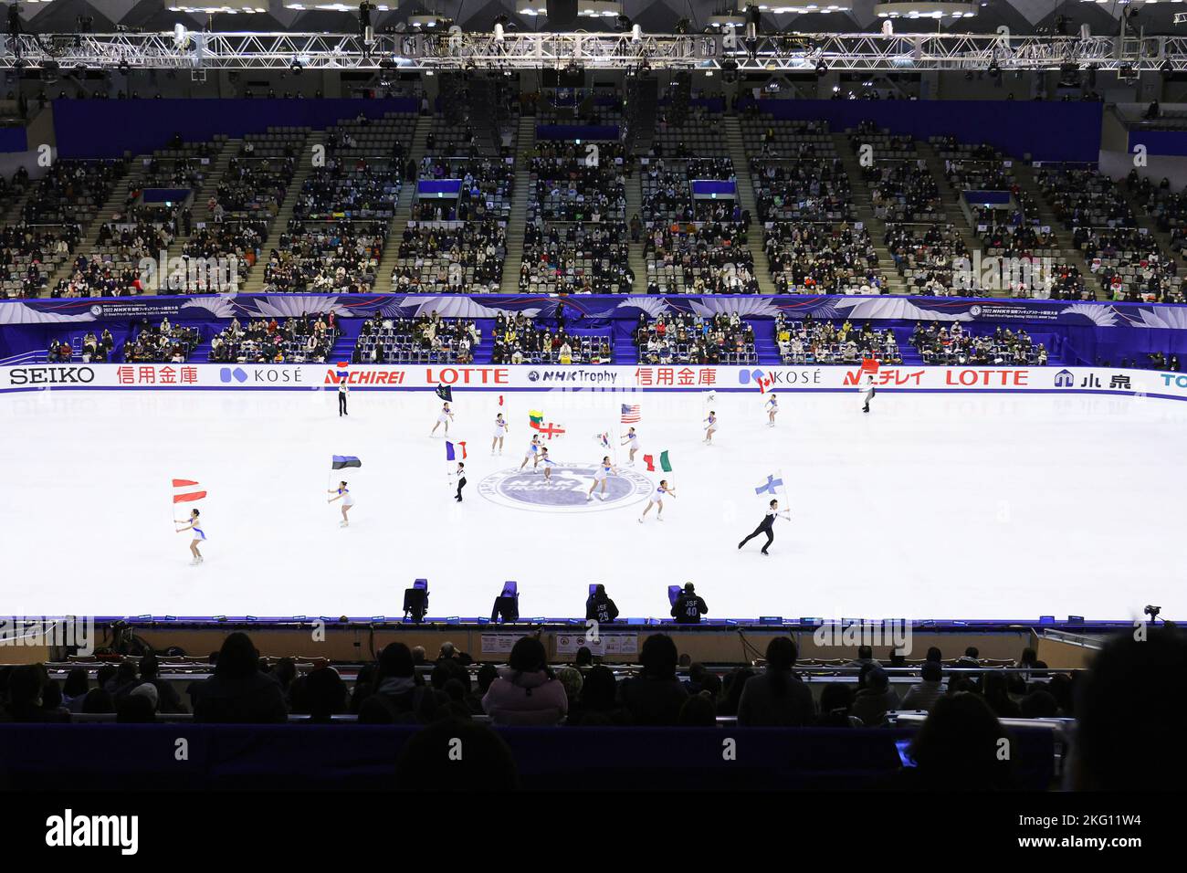 Makomanai Sekisui Heim Ice Arena, Hokkaido, Japan. 18th Nov, 2022 ...