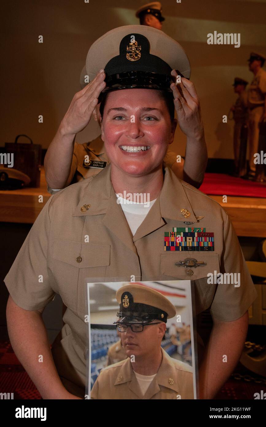 YOKOSUKA, Japan (Oct. 21, 2022) — Chief Master-at-Arms Darcie Cole ...