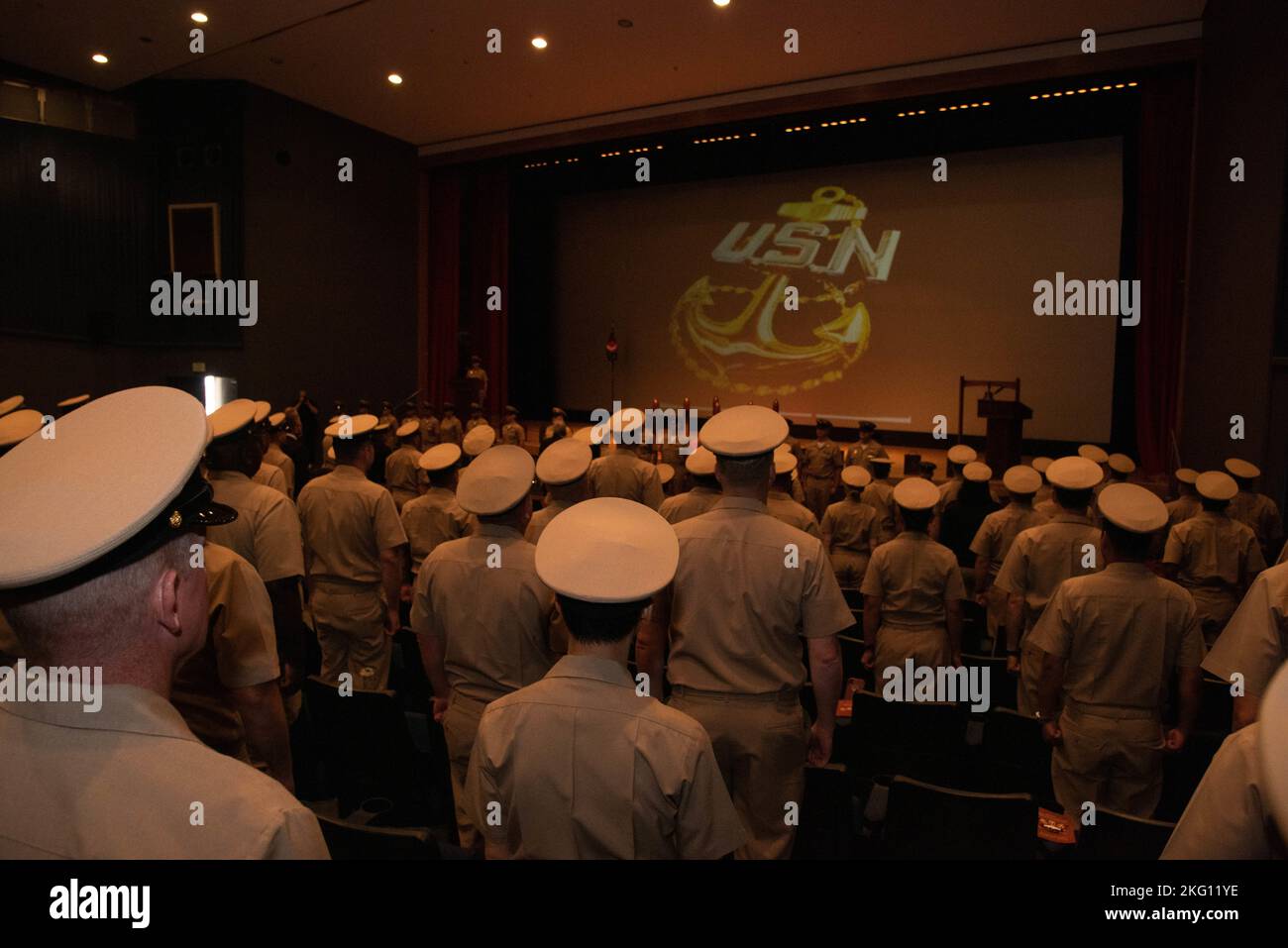 YOKOSUKA, Japan (Oct. 21, 2022) — Chiefs onboard Commander, Fleet ...