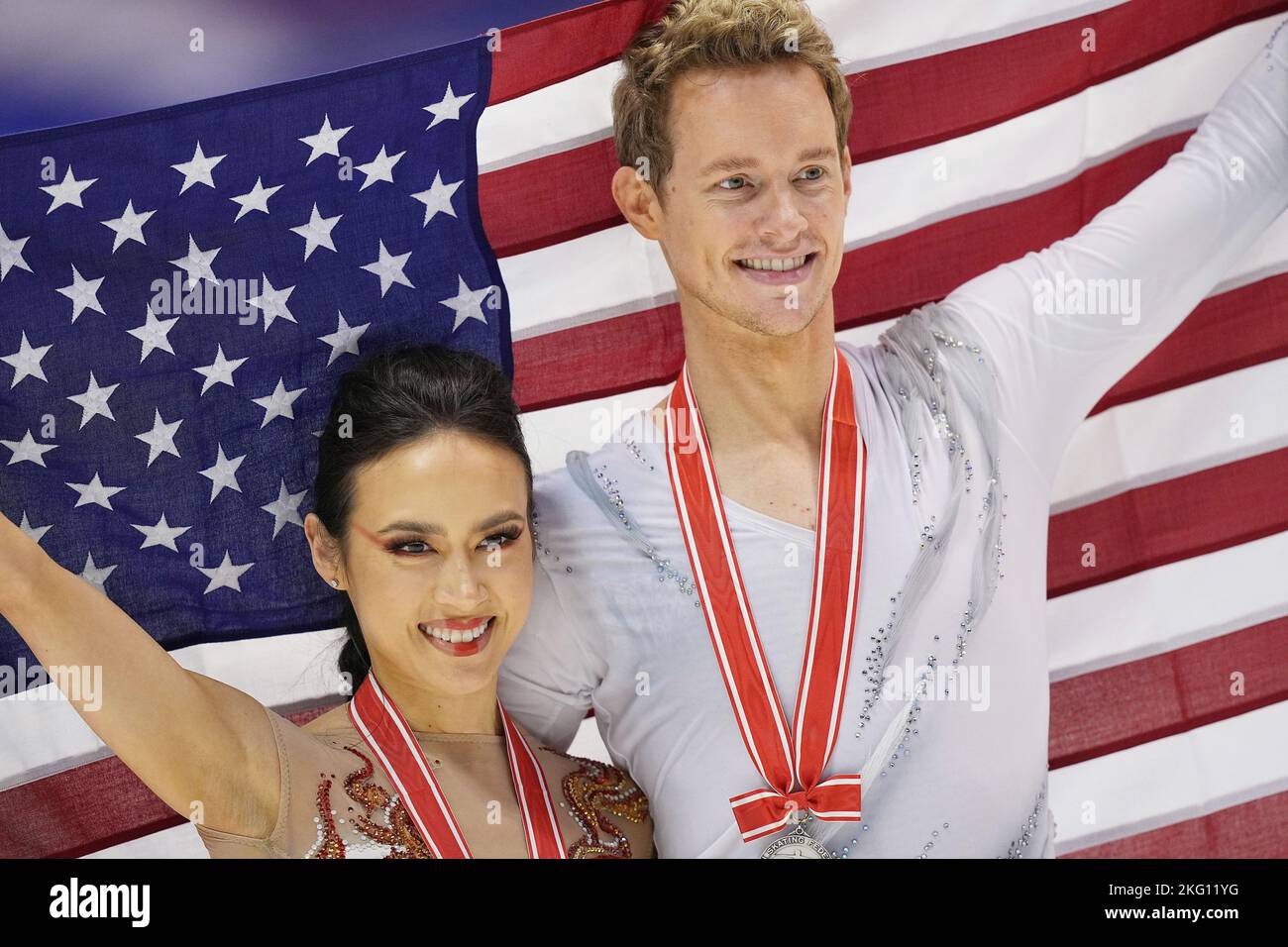 Makomanai Sekisui Heim Ice Arena, Hokkaido, Japan. 19th Nov, 2022 ...