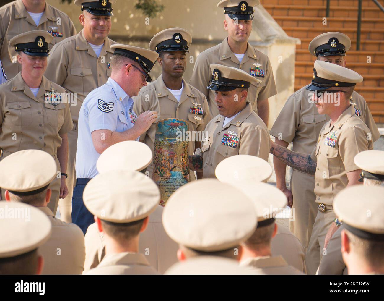 221021-N-UJ449-1157 NAVAL AIR STATION SIGONELLA, Italy (Oct. 21, 2022) U.S. Naval Forces Europe ...