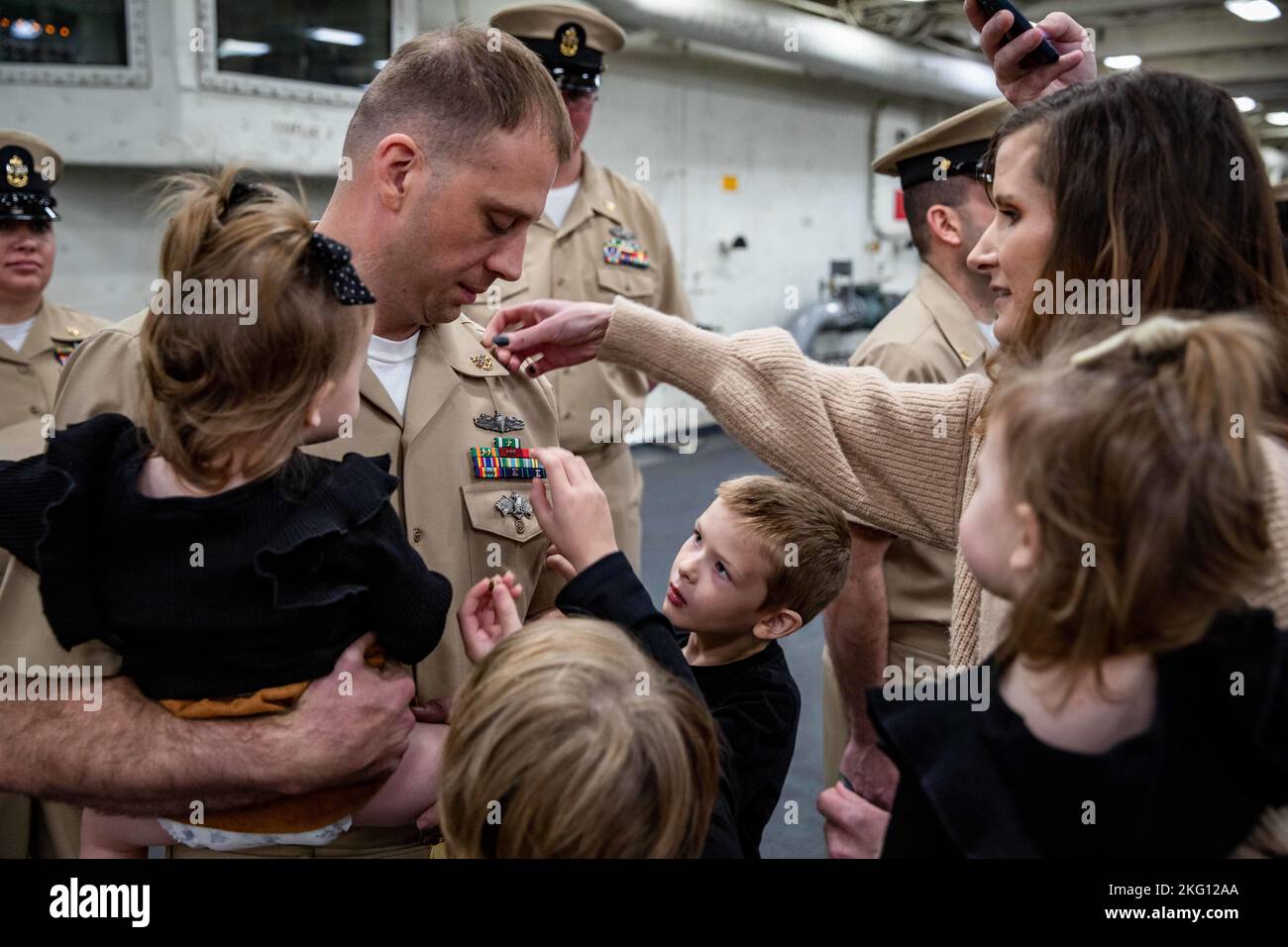 U.S. Navy Chief Hospital Corpsman Jonathan HaynesEvans, assigned to the ...