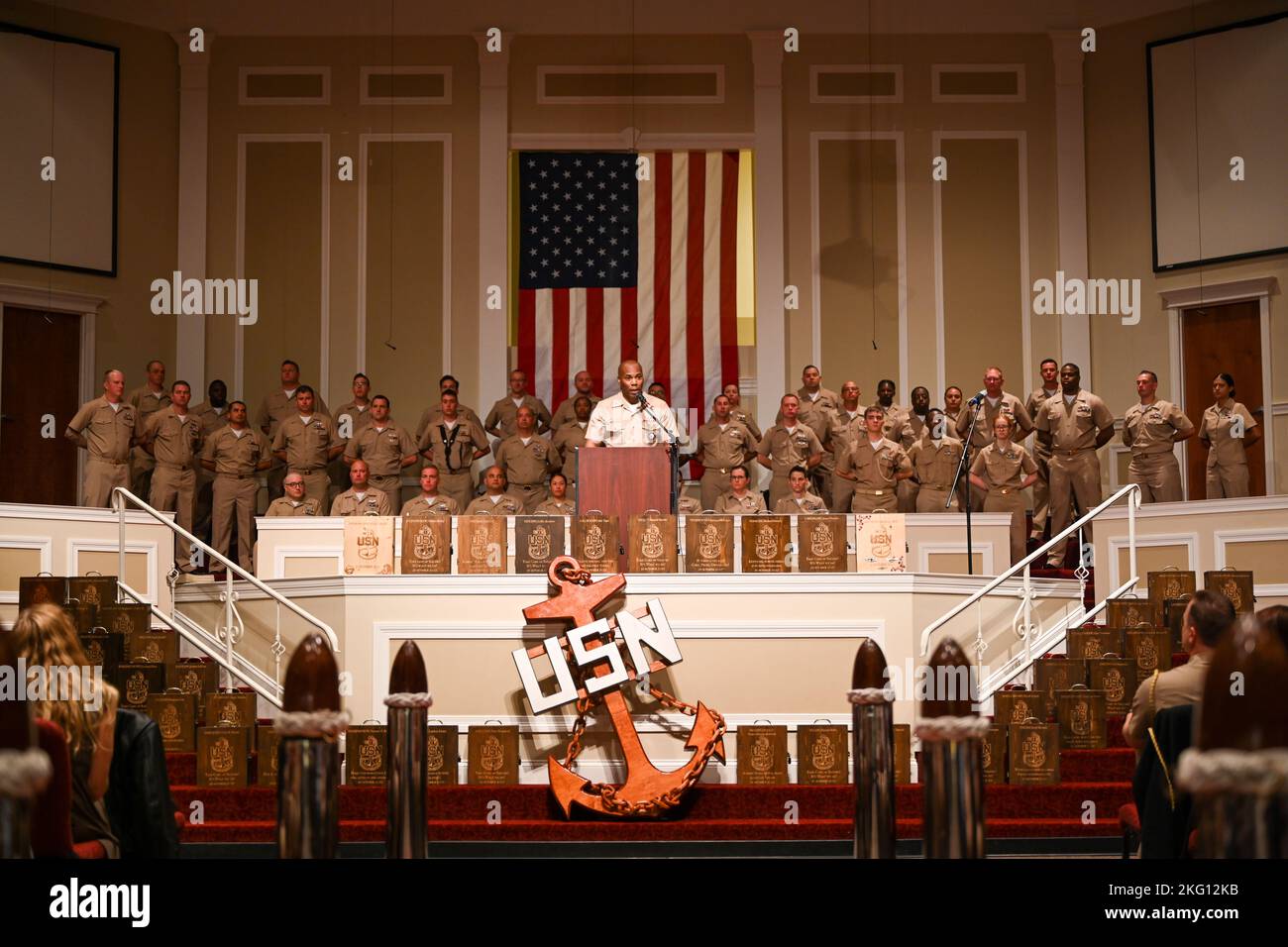 Chief petty officers navy walker hi-res stock photography and images ...