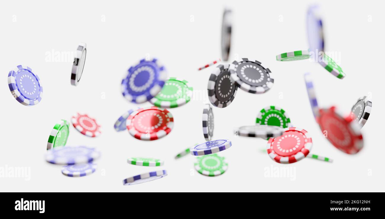 Pink poker chips hi-res stock photography and images - Alamy