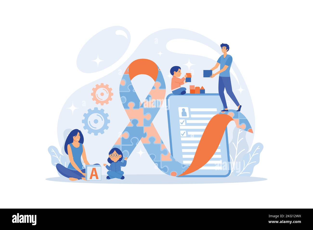 Autism spectrum disorder. Child development. Autism therapy, autism ...